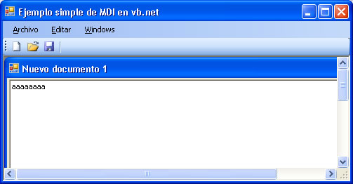 Mdi en vb.net